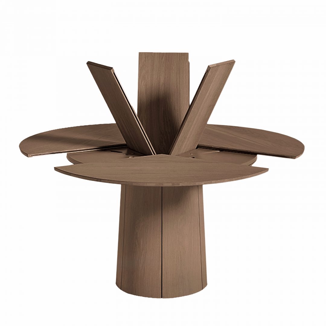 Skovby SM33 Circular Wood Dining Table | ScanDesigns Furniture