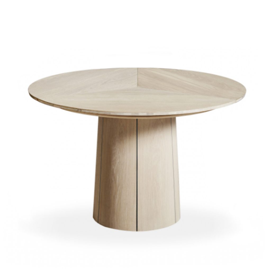 Skovby SM33 Circular Wood Dining Table | ScanDesigns Furniture