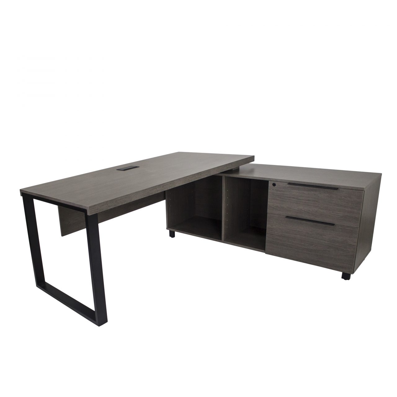 Alexa Office Desk with Drawers | ScanDesigns Furniture