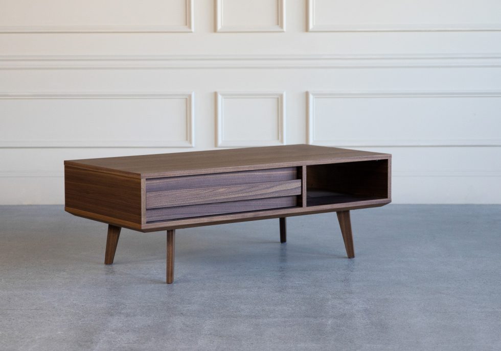 Liam Wood Storage Coffee Table | ScanDesigns