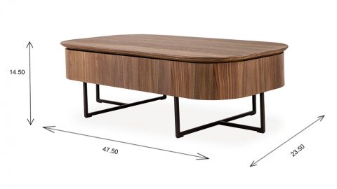 Spokane Lift Top Storage Coffee Table | ScanDesigns Furniture