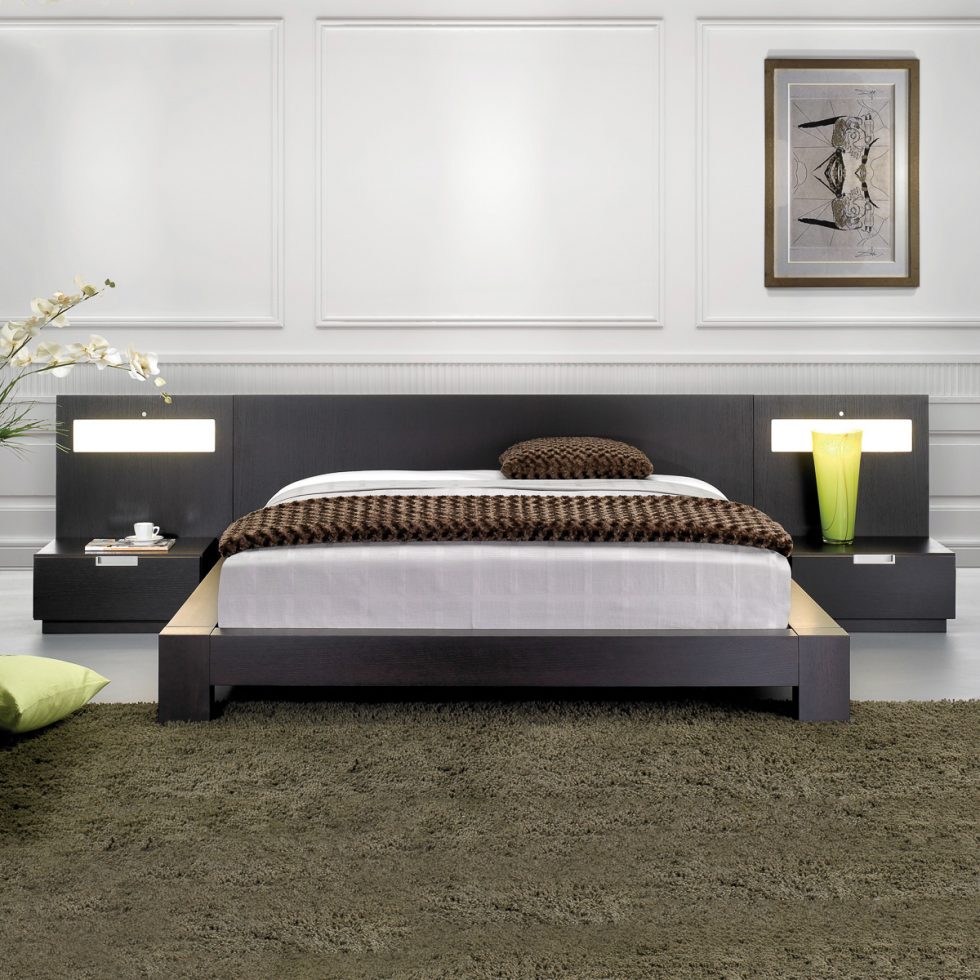 Mobican Stella Platform King Bed | ScanDesigns Furniture