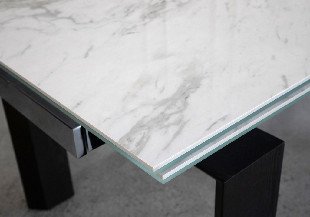 Potrero 72" Extendable Ceramic Dining Table | ScanDesigns Furniture