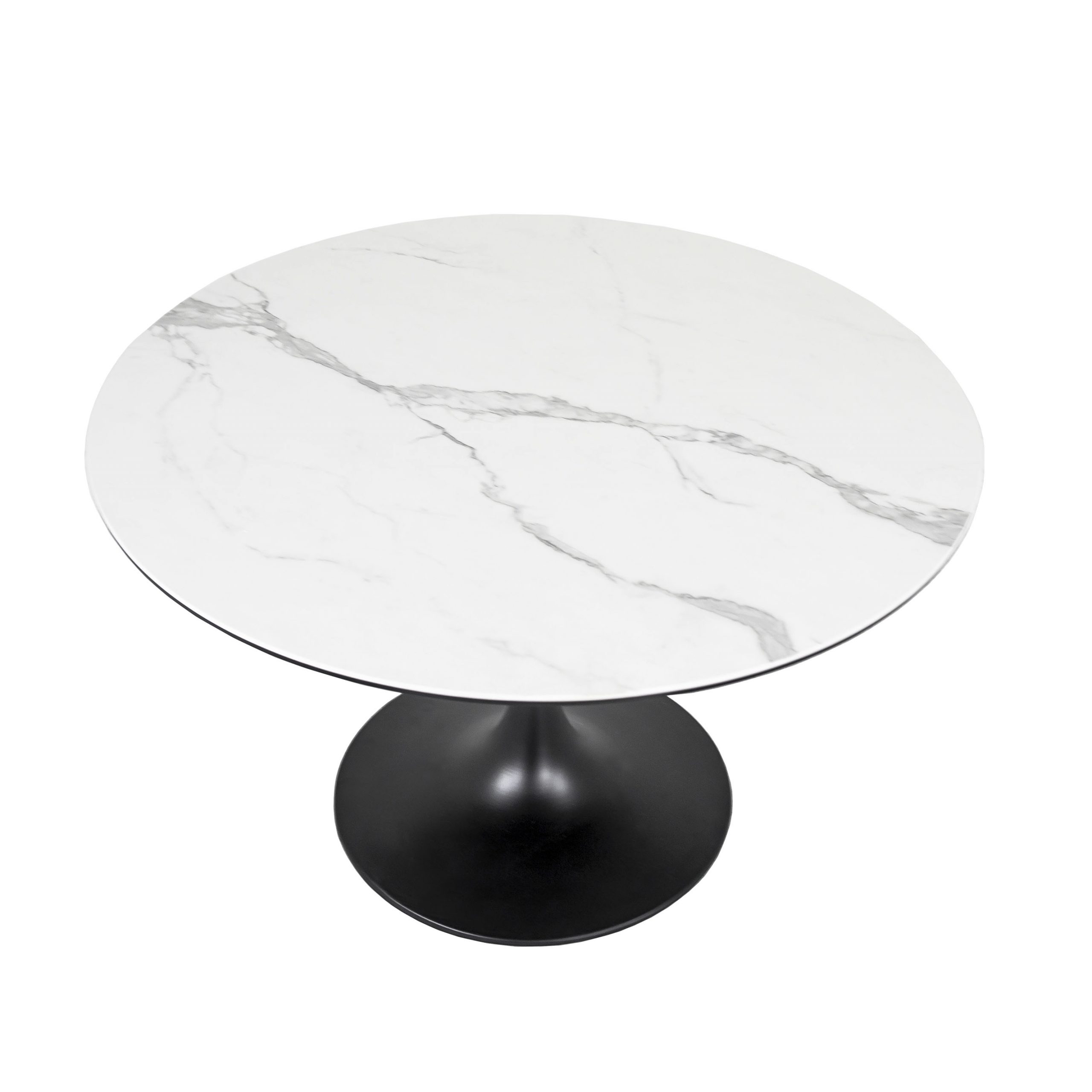 Astro 47" Round Ceramic Dining Table | ScanDesigns Furniture