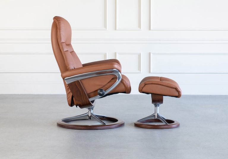 Promo - Stressless Sunrise Signature Leather Recliner | ScanDesigns