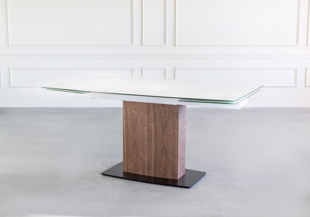 Malia 63" Extendable Ceramic Dining Table | ScanDesigns Furniture