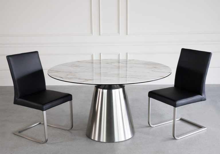 Antonio 94" Oval Ceramic Dining Table | ScanDesigns Furniture