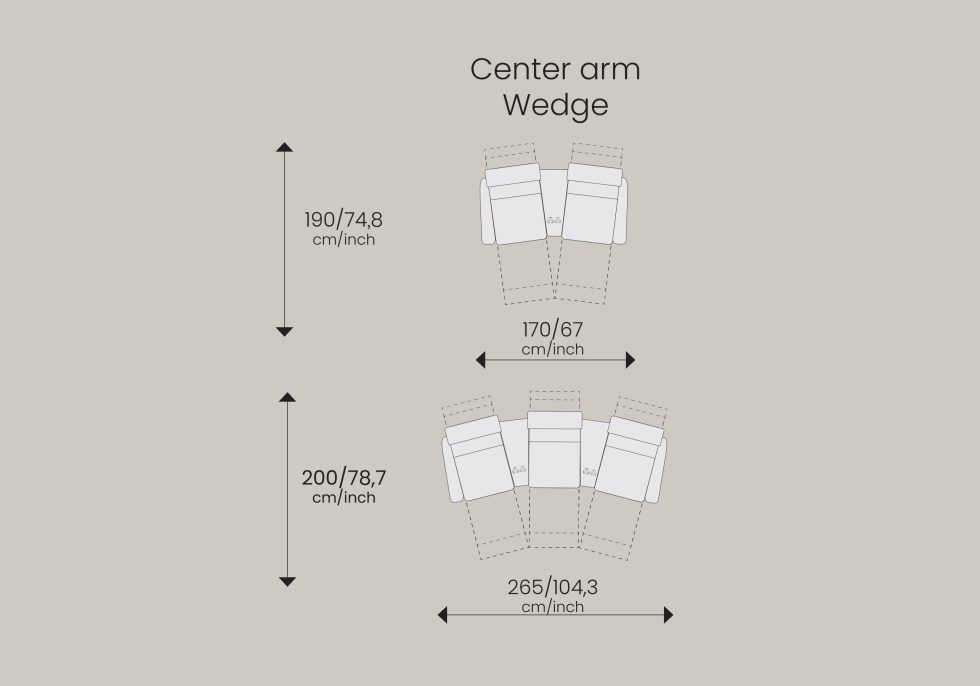 H2 King Leather Home Theatre Seating | ScanDesigns Furniture