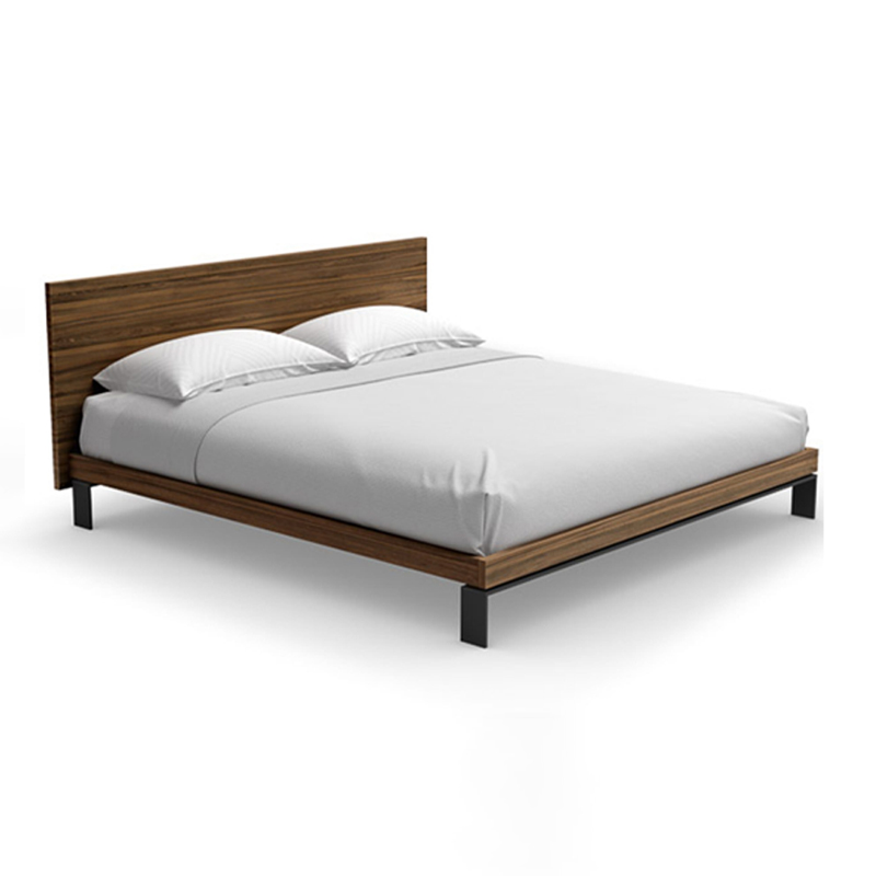 Mobican Bora Wood Queen Bed | ScanDesigns Furniture | Made in Canada