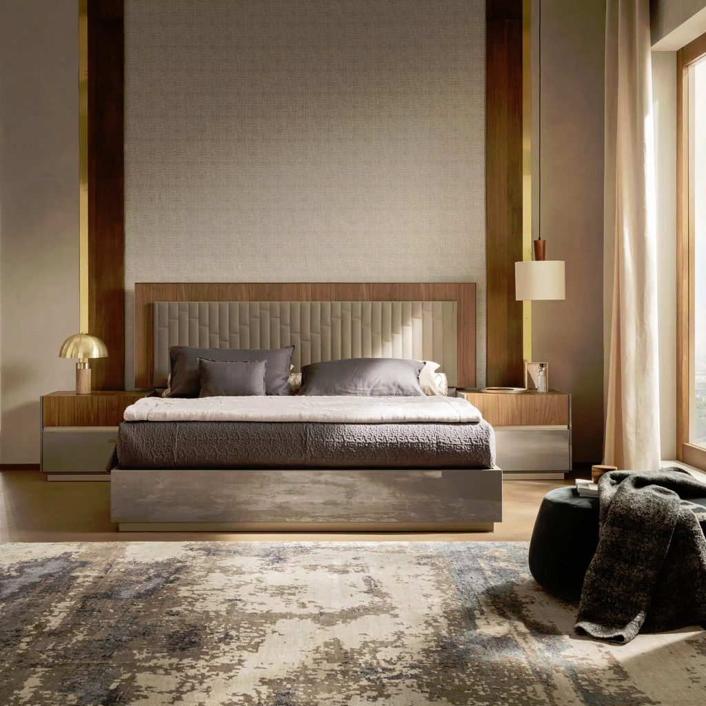 Corso Italian Platform Queen Bed | ScanDesigns Furniture