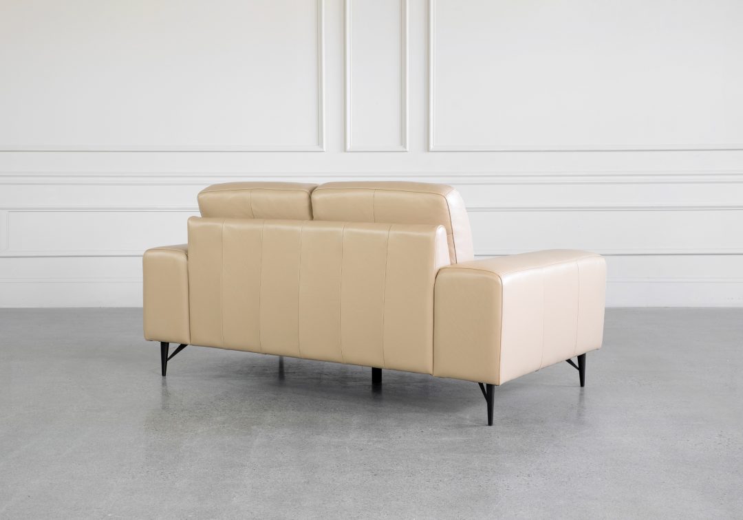Sergio Leather Loveseat | ScanDesigns