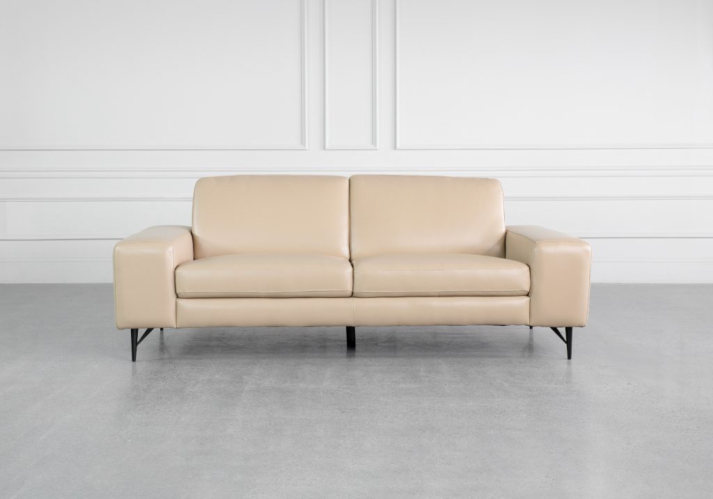 Sergio Leather Sofa | ScanDesigns Furniture