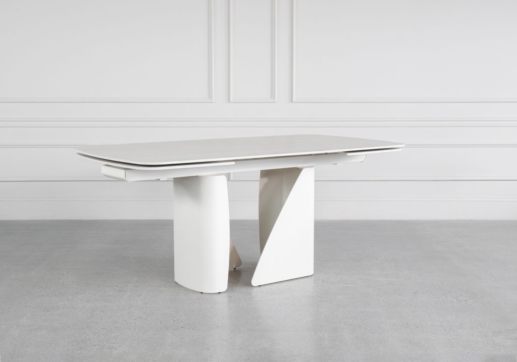 Antonio 94" Oval Ceramic Dining Table | ScanDesigns Furniture