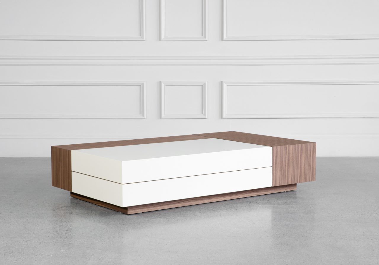 Liam Wood Storage Coffee Table | ScanDesigns Furniture