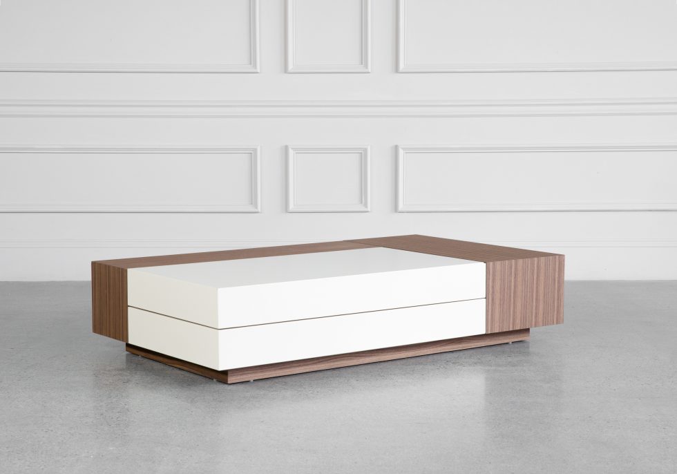 Liam Wood Storage Coffee Table | ScanDesigns Furniture