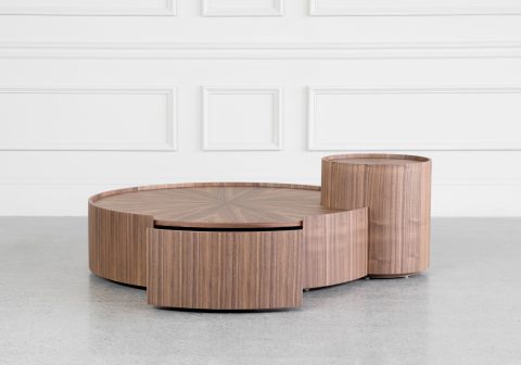 Liam Wood Storage Coffee Table | ScanDesigns Furniture