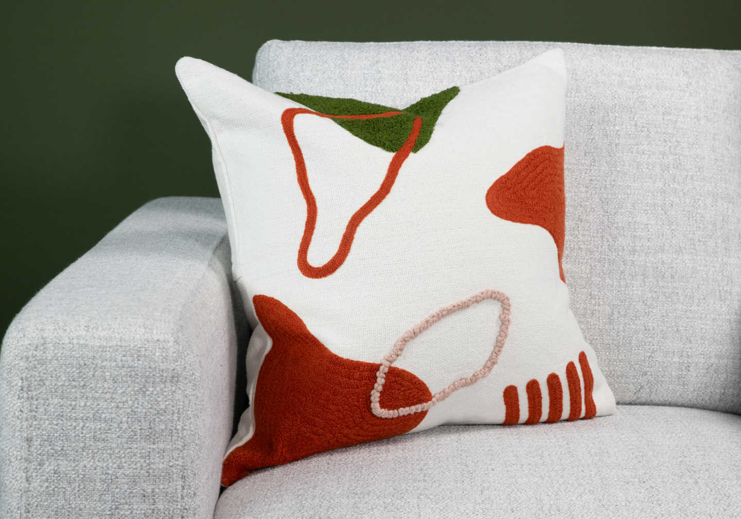 Doodle Decorative Pillow 20x20 | ScanDesigns Furniture