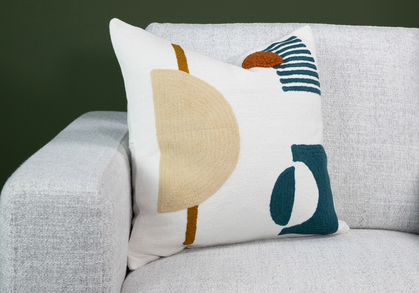 Square Knot Decorative Pillow 20x20 | ScanDesigns Furniture